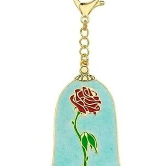 Disney | Accessories | Disney Beauty The Beast Keychain | Poshmark